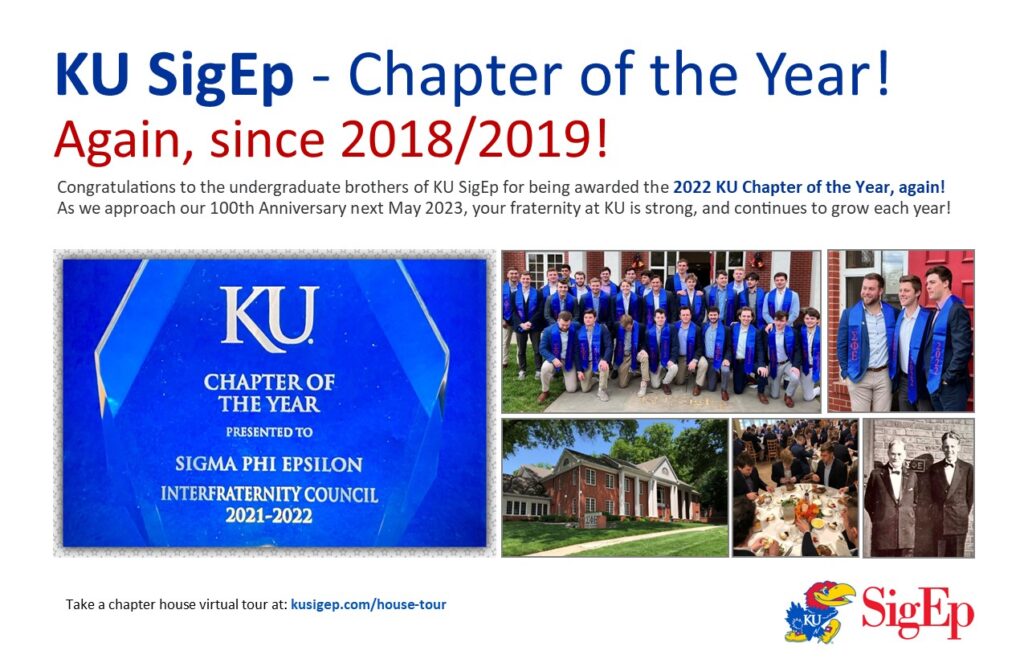 University of Kansas Sigma Phi Epsilon | Building Balanced Men